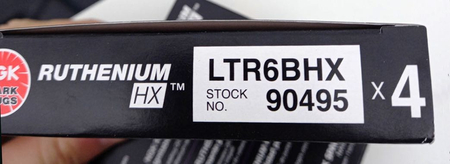 NGK 90495 LTR6BHX Ruthenium HX Plug - Malibu 2, Equinox, TRAVERSE