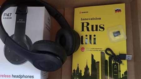 Tedbok Rus tili o’rganish kitobi