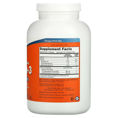 omega-3. 500 капсул, рыбий жир 1000мг. омега-3 1000мг. 180 ЭПК/120 ДГК
