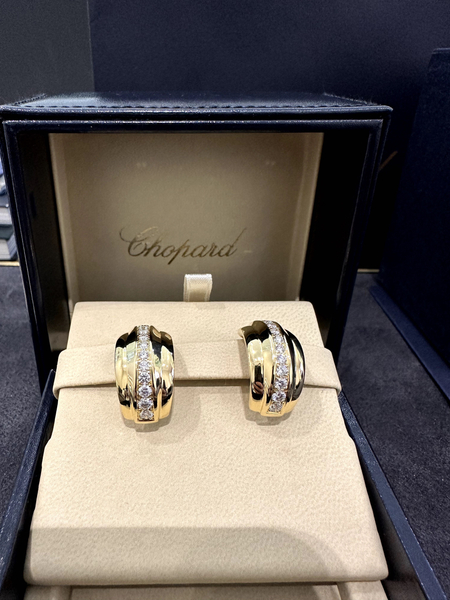 NEW Серьги с бриллиантами Chopard La Strada 849399