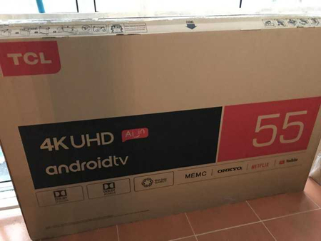 Телевизор TCL 55 4K Smart Tv Google Tv Android 11 официальный