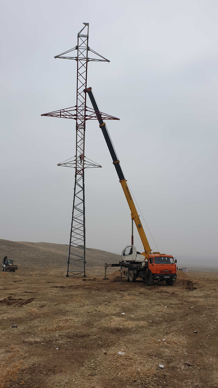500 kv gacha elektr tarmoqlarini qurish,tamirlash,loyihalash.