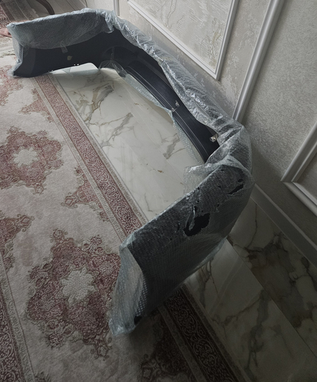 Бампер новый джентра цвет чёрный