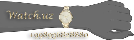 Женские часы-браслет Nine West с кристаллами