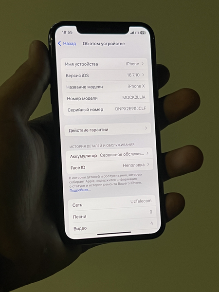 Iphone x sotiladi holati ideall