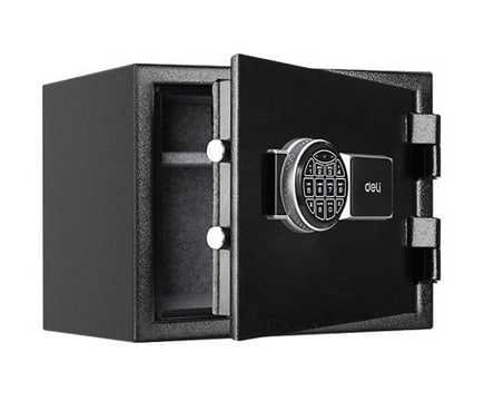 Сейф Огнеупорный 30*38*30см  Deli ET586