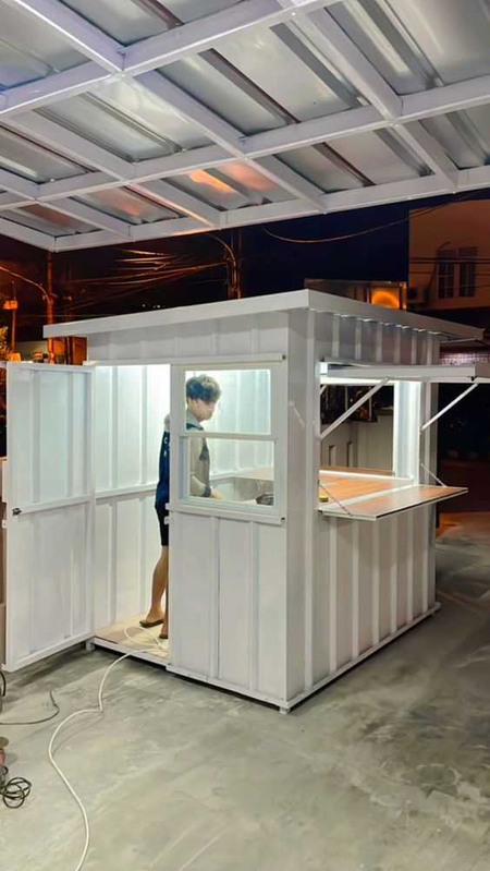 Будки торговые магазины и помещения любого размера из акфа профиля, из