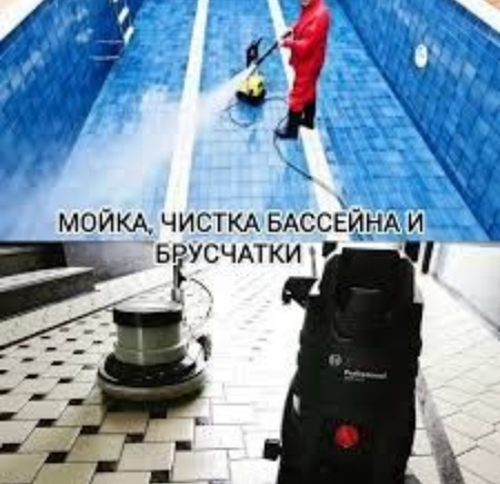 Качественная чистка брусчатки мрамора и гранита