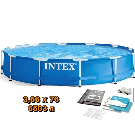 Basseyn Intex 3,66×76sm+Dastavka