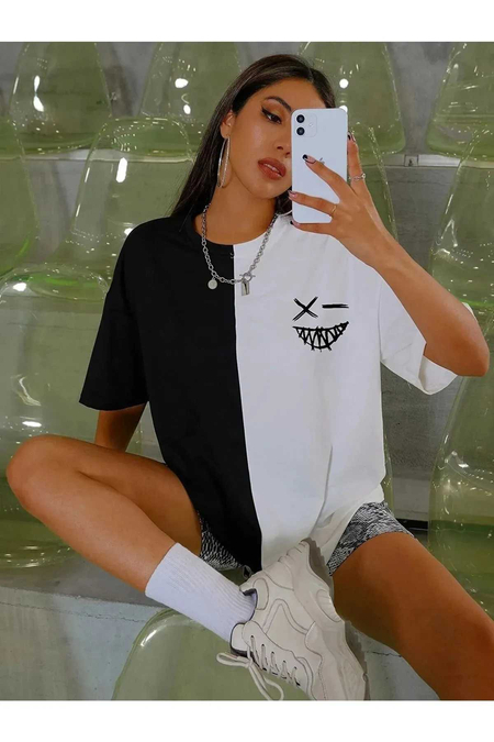 Futbolka Oversize Boyfriend - Turkiya Kiyimlari