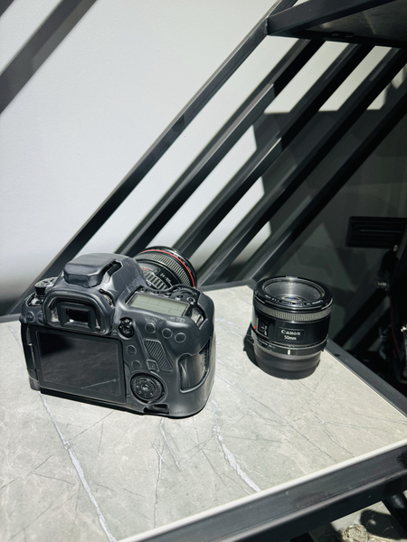 Canon 6d mark ii + 24-105 + 50m f1.8