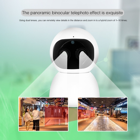 Wifi camera Indoor 10x Zoom FHD Optom narxda
