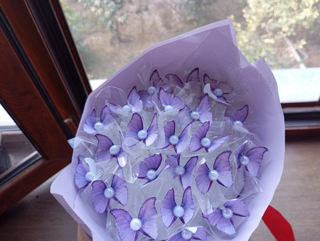 Букет из бабочек на заказ.