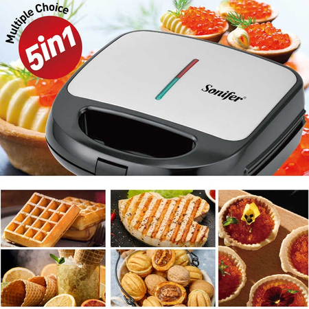 Sonifer SF-6170 Многофункционалный сендвичмакер-