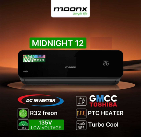 Кондиционер MoonX 12/INVERTER/ LOW VOLTAGE