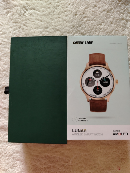 Green lion lunar smart watch