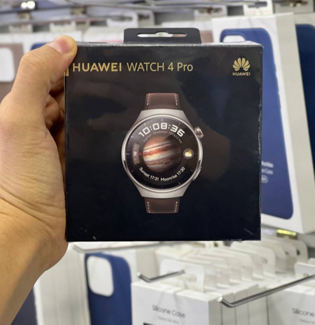 Huawei Watch 4 Pro Brown!