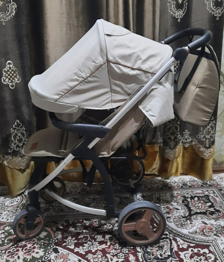 Коляска  для ребёнка 3в1 Skillmax K001-E50 (BEIGE)