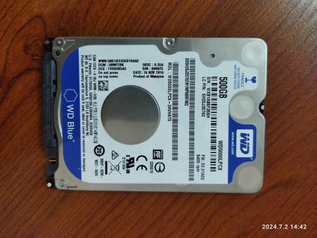 Vint 500 GB noutbuk va kompyuterlar uchun