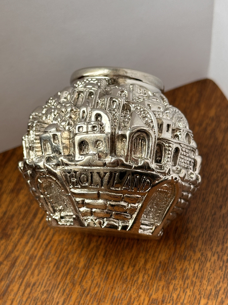 Серебрянный подсвечник, иерусалим 925 проба