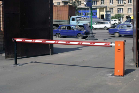 Шлагбаум установка