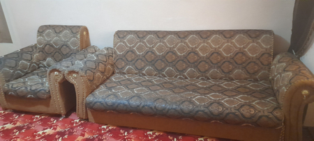 Yumshoq mebel,3ta qismi to‘liq