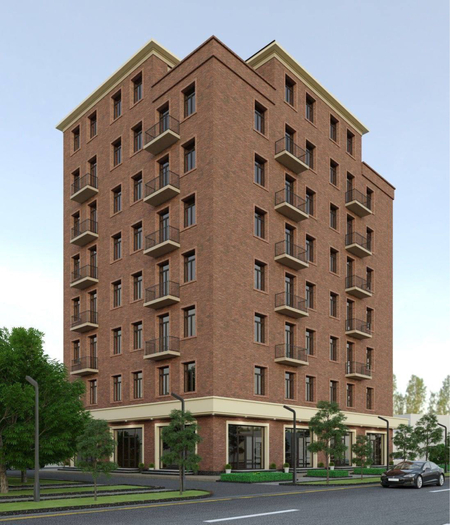 Отдел продаж 2/2/7. 50,3м2 Мирабадский район