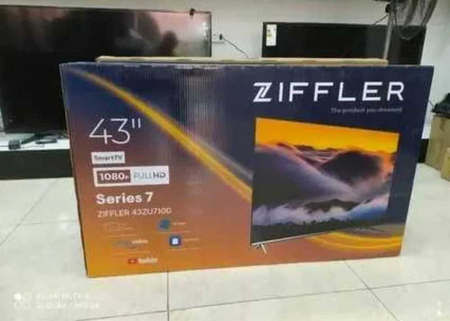Телевизор Ziffler 55/65 Qled Smart Tv Доставка бесплатно
