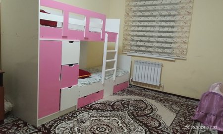 Двухэтажный детский диван