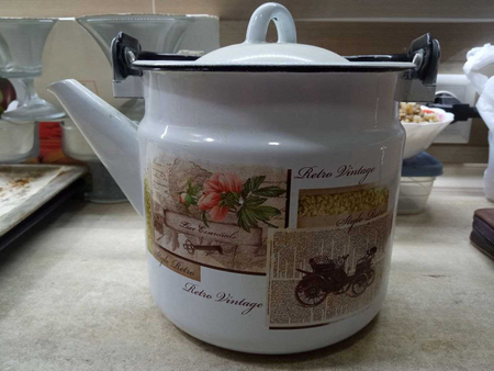 Чайник эмалированный