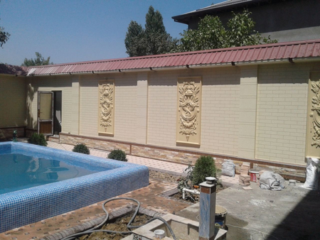 Fasad  travertin xizmatlar