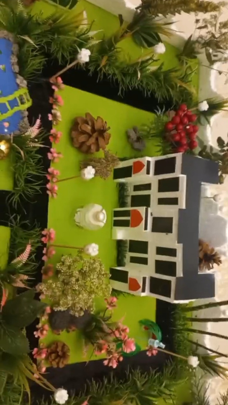 Maket ko'p qavatli bino