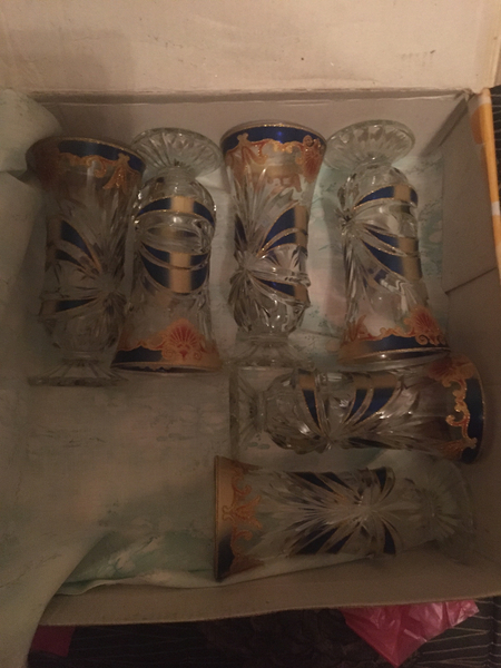Продам  красивые фужеры