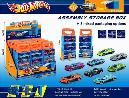 Hot wheels трек и машинки хот вилс 4 штук