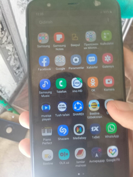 Samsung J6+ xolati zo'r