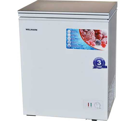 Морозильный ларь WILLMARK CF-120G 105 л, 1 продуктовая корзина!
