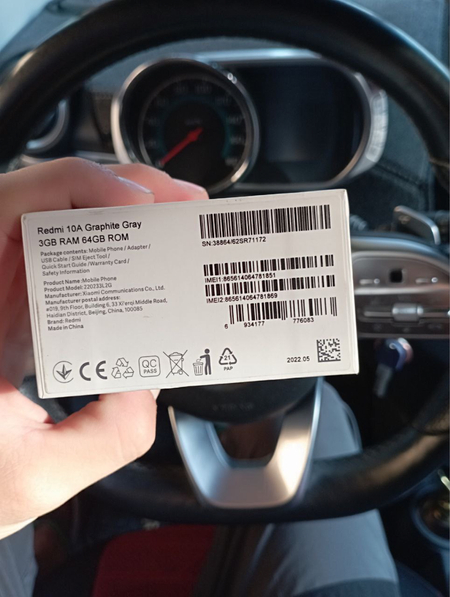 Redmi 10 a 64 gb