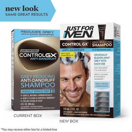 Just For Men шампунь против перхоти для мужчин уменьшающий седину