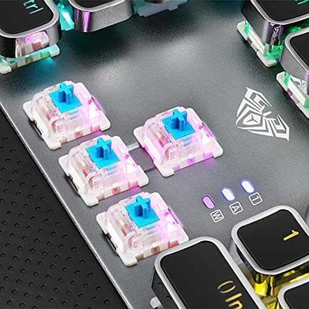 Клавиатура + мышка USB механическая с подсветкой Aula T500  (NT6368)