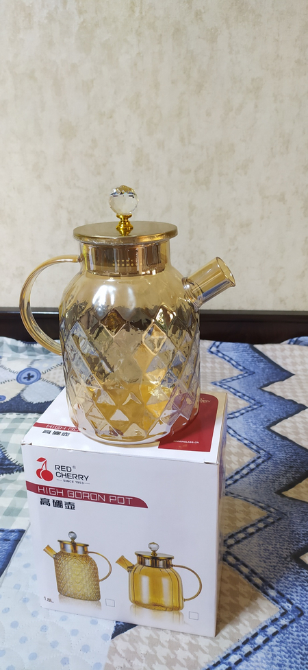 Заварочный из стекла 1,8 л.