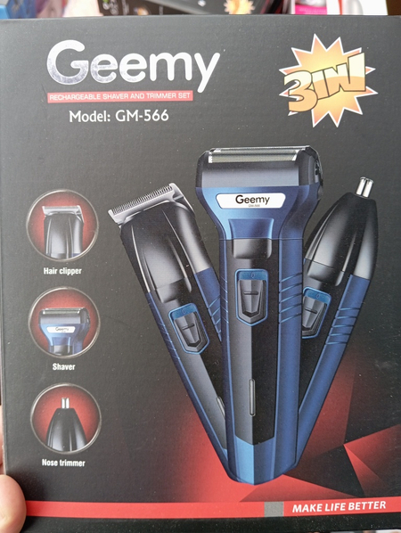 Gemmy 3 tasi 1 da soqol oladigan nabor