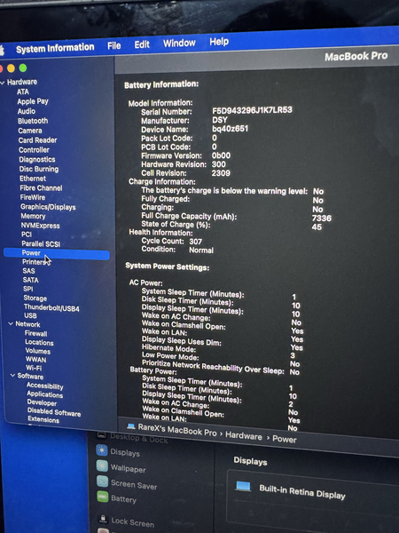 MacBook Pro 16” 2019/i7/16/512