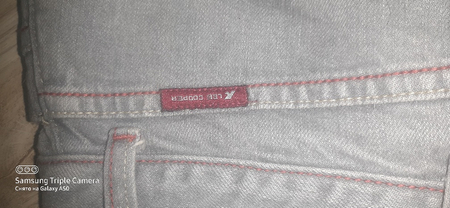 Джинсовая юбка в пол Lee Cooper с разрезом сзади