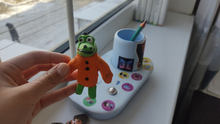 Продаю игрушки из воздушного пластилина