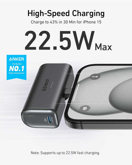 Anker Nano Power Bank Apple 15 Pro Max (Type-C)