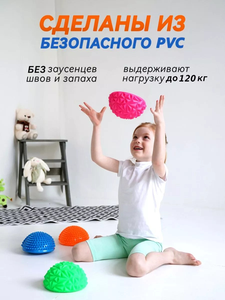 Ортопедический массажёр Балансировочная полусфера