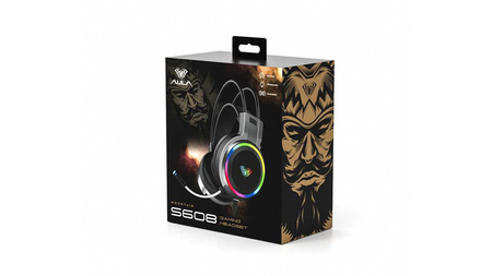 Наушники геймерские проводные AULA S608 RGB