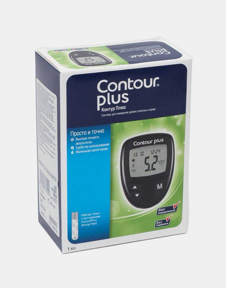 Система для измерения глюкозы в крови, Contour Plus