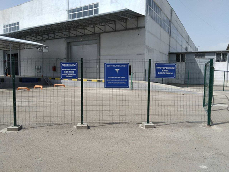 Таможенный склад с железнодорожной веткой
