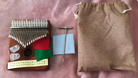 Большой музыкальный инструмент калимба,21